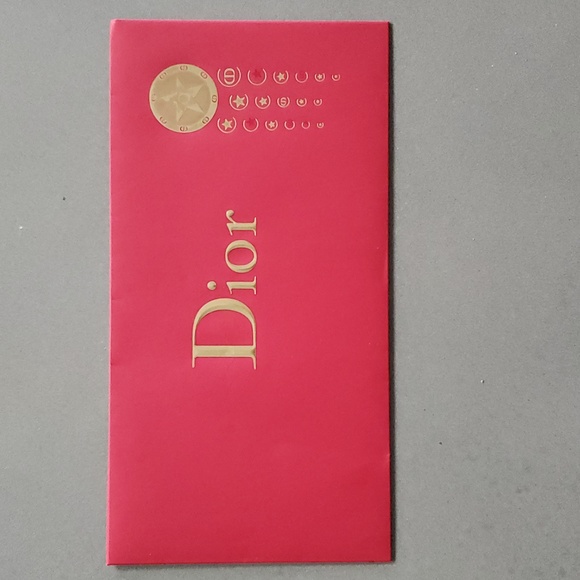 Dior | Other | Rare Never Used Dior Lunar New Year Money Envelope ...